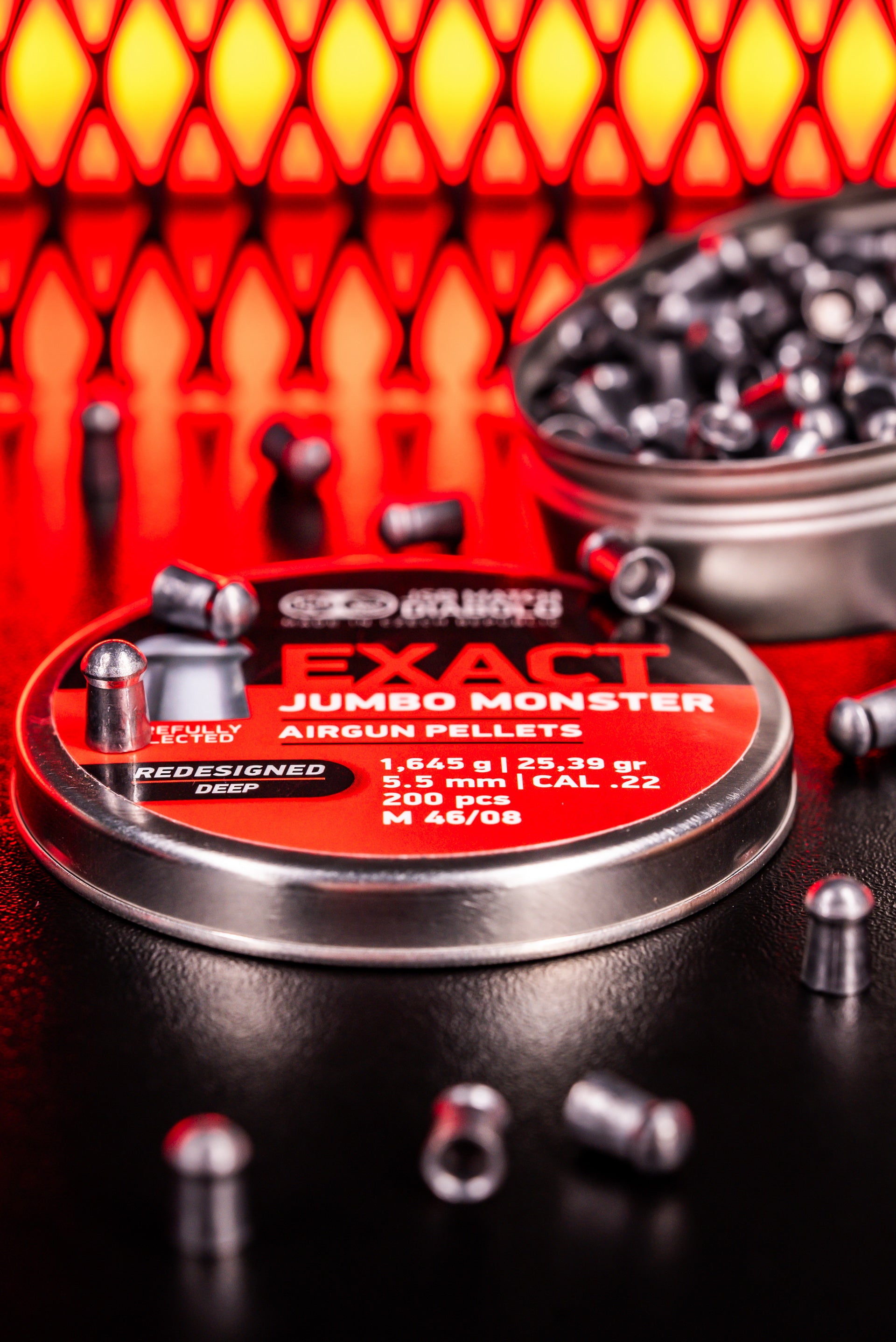 JSB Jumbo Monster Redesigned Deep 5.5mm | 1.645g | 25.39 gr | 200 Pcs – Scopes and Barrels