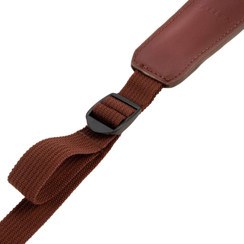 Allen Deer Head Padded Leather Rifle Sling with Swivels, Brown – Scopes ...