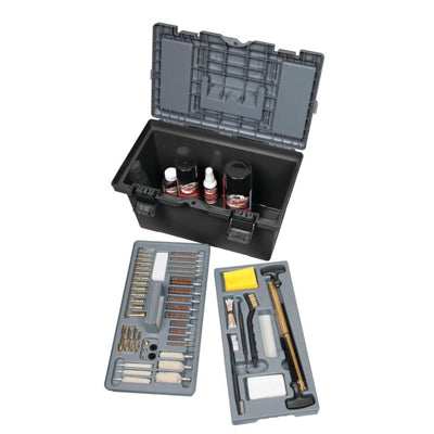 Universal Gun Cleaning Kit & Tool Box – Scopes and Barrels