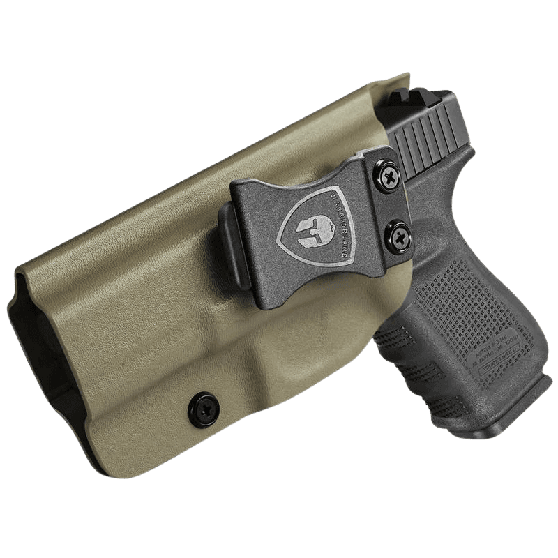 Gun & Flower Glock 19/19X IWB Kydex Holster (Tan) – Scopes and Barrels