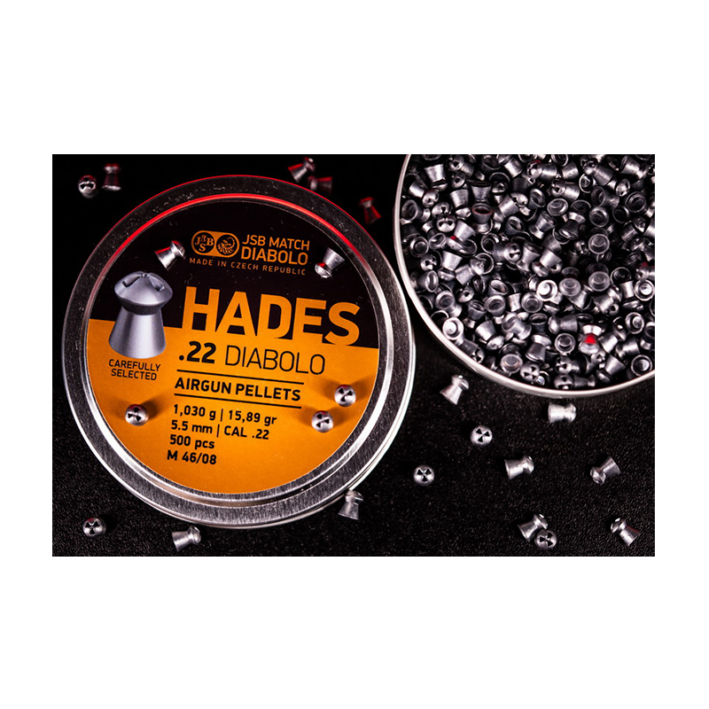 JSB Hades .22 Diabolo Pellets – Scopes and Barrels