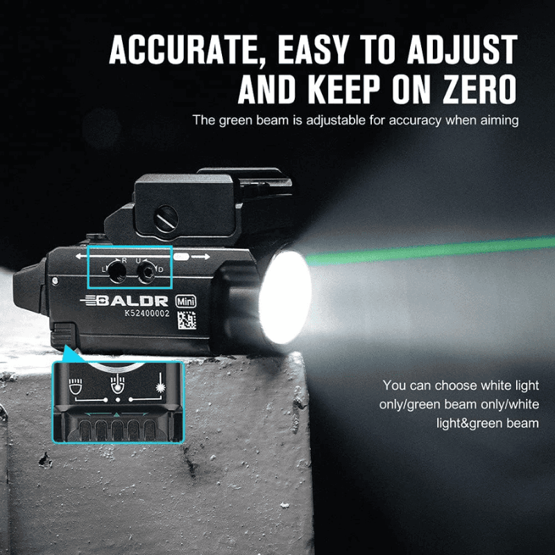 OLIGHT Baldr Mini 600 Lumens – Scopes and Barrels