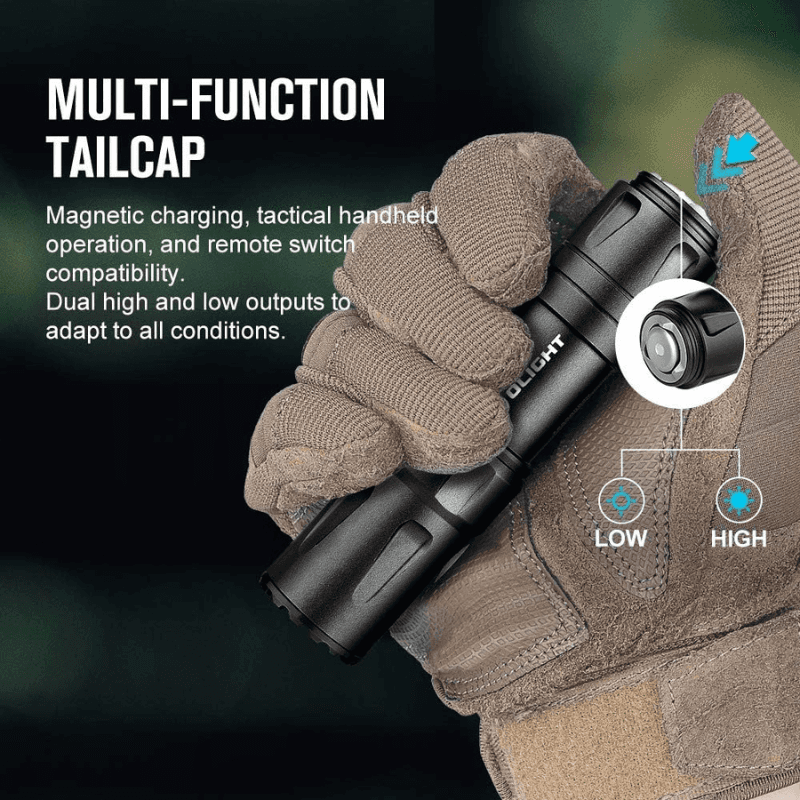 OLIGHT Odin Mini 1250 Lumens (Black) – Scopes and Barrels