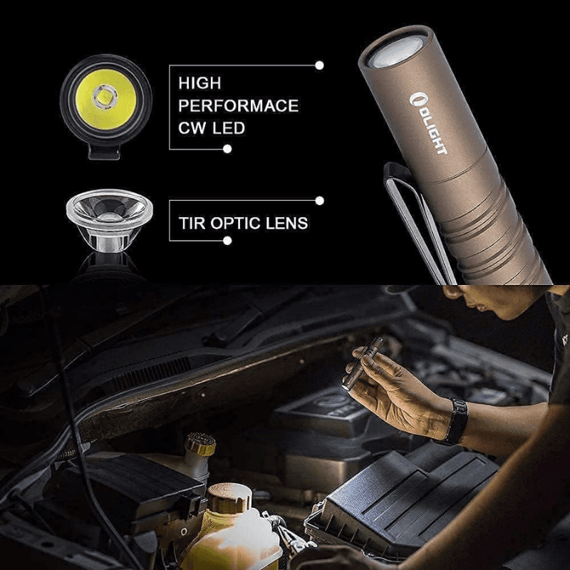 OLIGHT Odin Mini 1250 Lumens (Desert Tan) – Scopes and Barrels