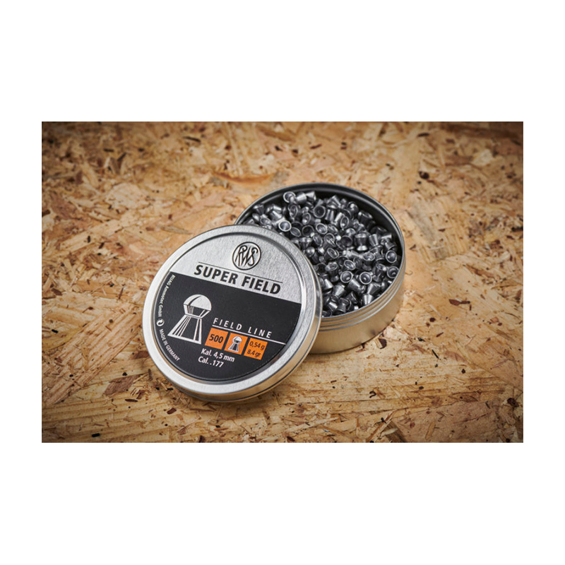 RWS Super Field 5.5mm Pellets – Scopes and Barrels