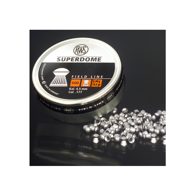 RWS Super Dome 5.5mm Pellets – Scopes and Barrels