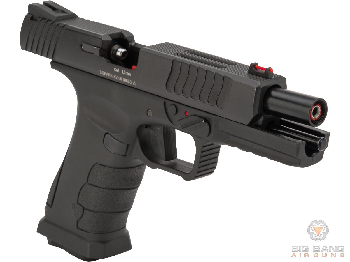 APS Shark Black | Blowback | Full Auto – Scopes and Barrels