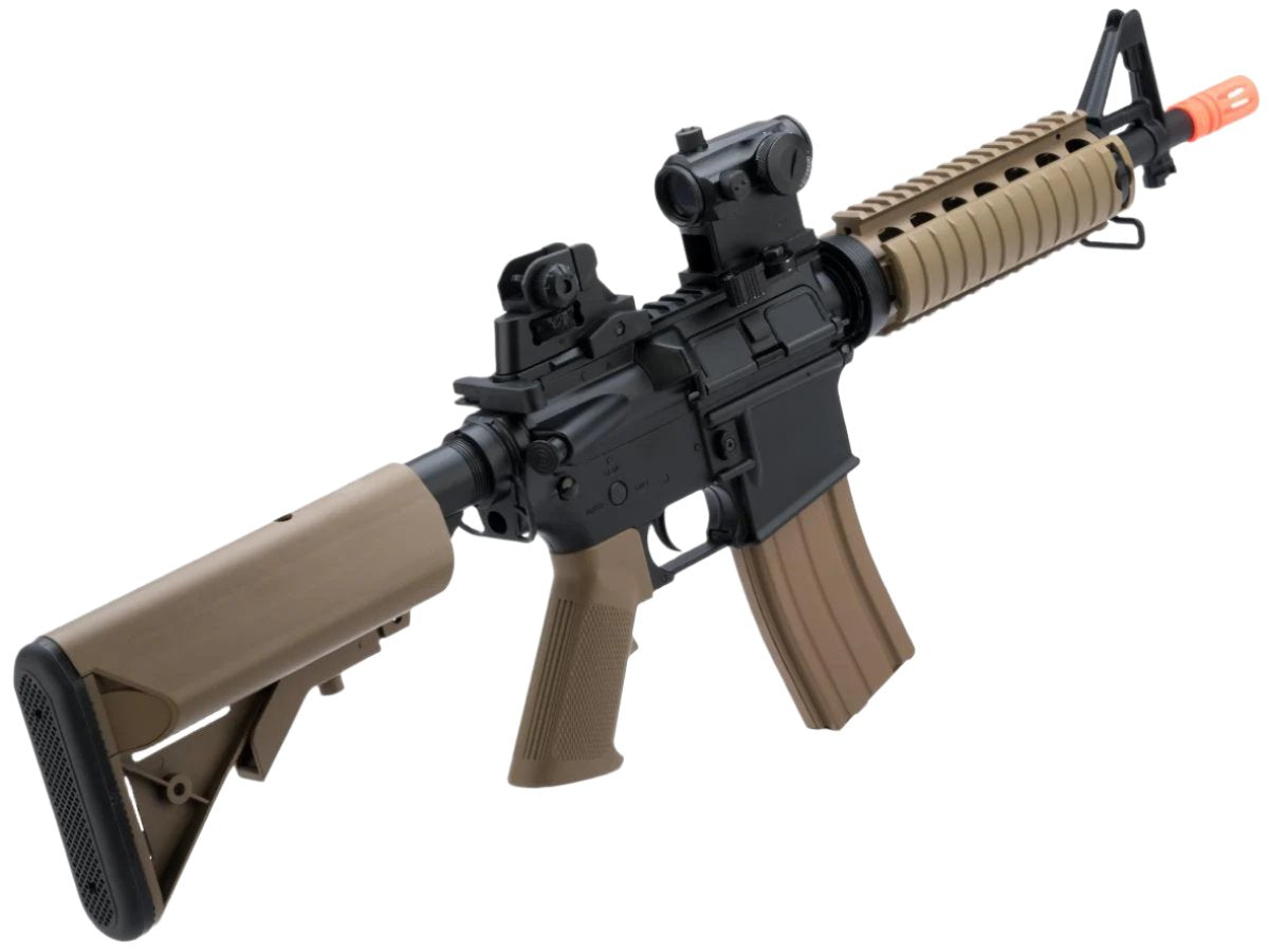 Colt M4A1 CQB-R Tan Black | Full Auto – Scopes and Barrels