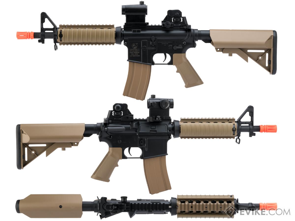 Colt M4A1 CQB-R Tan Black | Full Auto – Scopes and Barrels