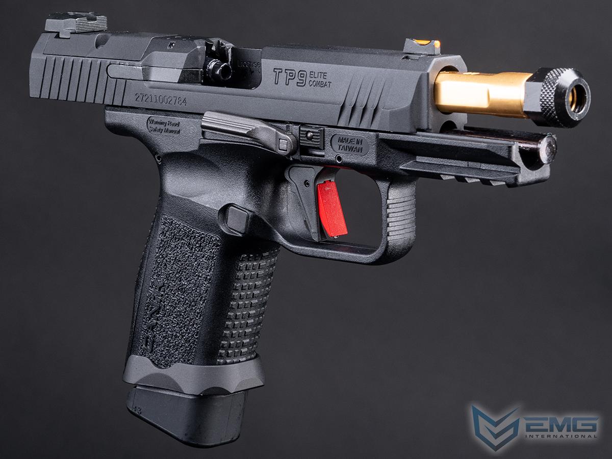 Canik TP9 Elite Combat GG Black Gold | Blowback – Scopes and Barrels