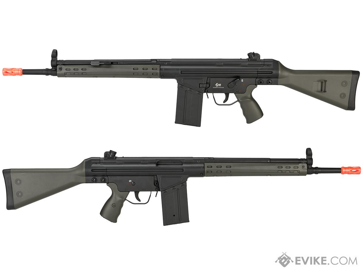 JG T3-K3 Sniper Rifle Green Black | Full Auto – Scopes and Barrels