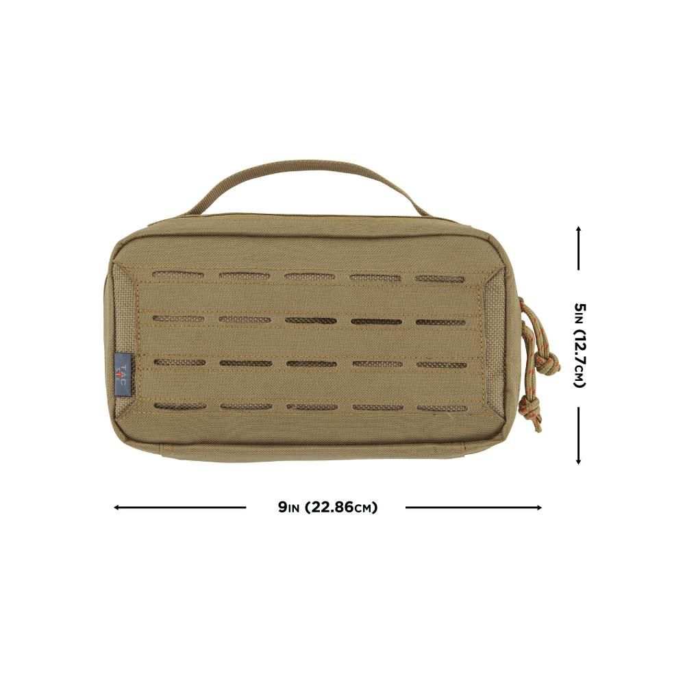 Tac-Six Contingent Tactical Accessory Pouch, 9"L x 5"W, Coyote – Scopes ...