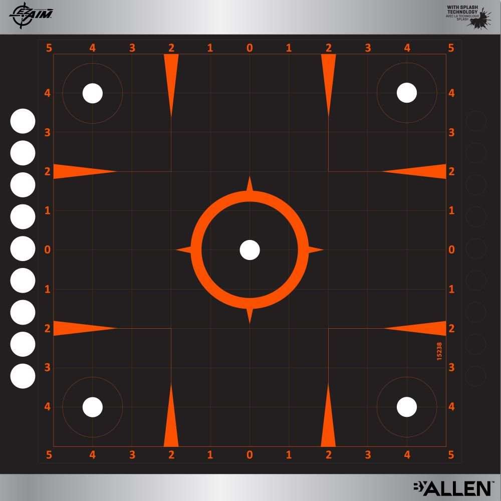 EZ AIM REFLECTIVE ADHESIVE 12X12 SIGHT GRID, 4 PACK BY ALLEN – Scopes ...