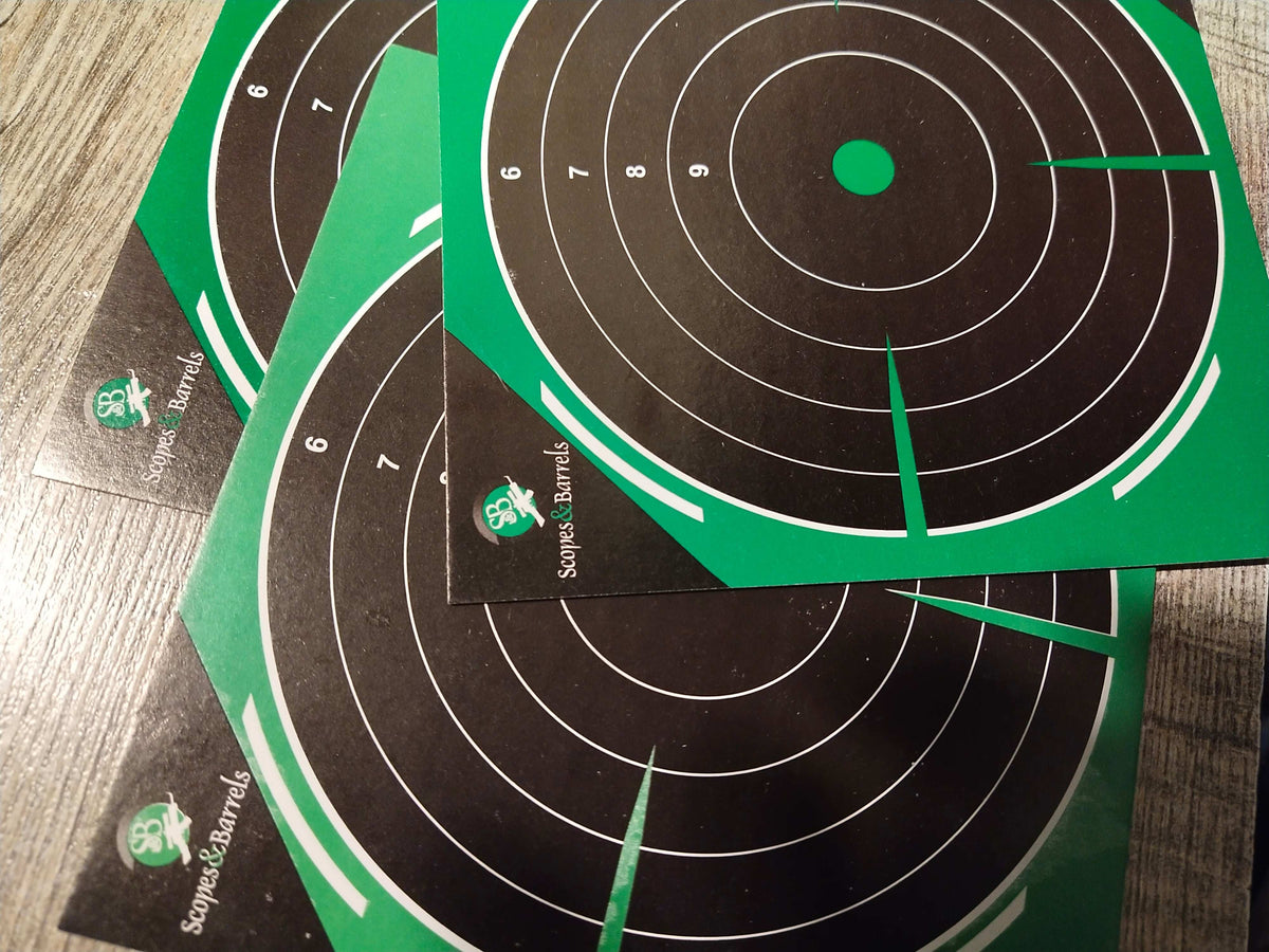 Artemis Target Sheets – Scopes and Barrels
