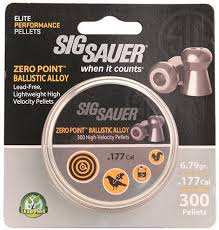 Pellets Zero Point Ballistic Alloy 300 pcs .177 – Scopes and Barrels